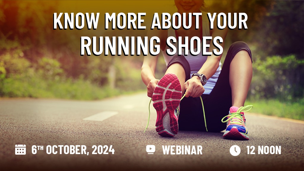 Running Shoes- Explored & Explained | Webinar by Fitpage Registration ...