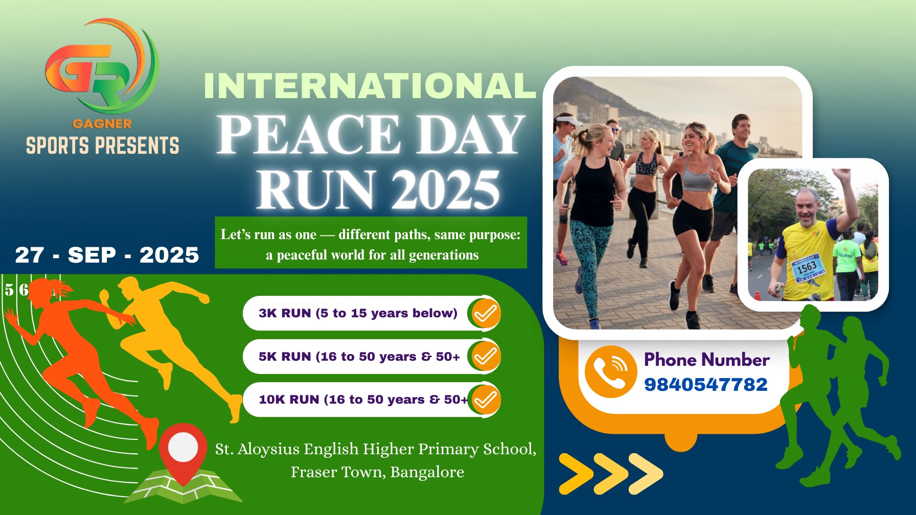 International Peace Day Run 2025 Registration | Bengaluru