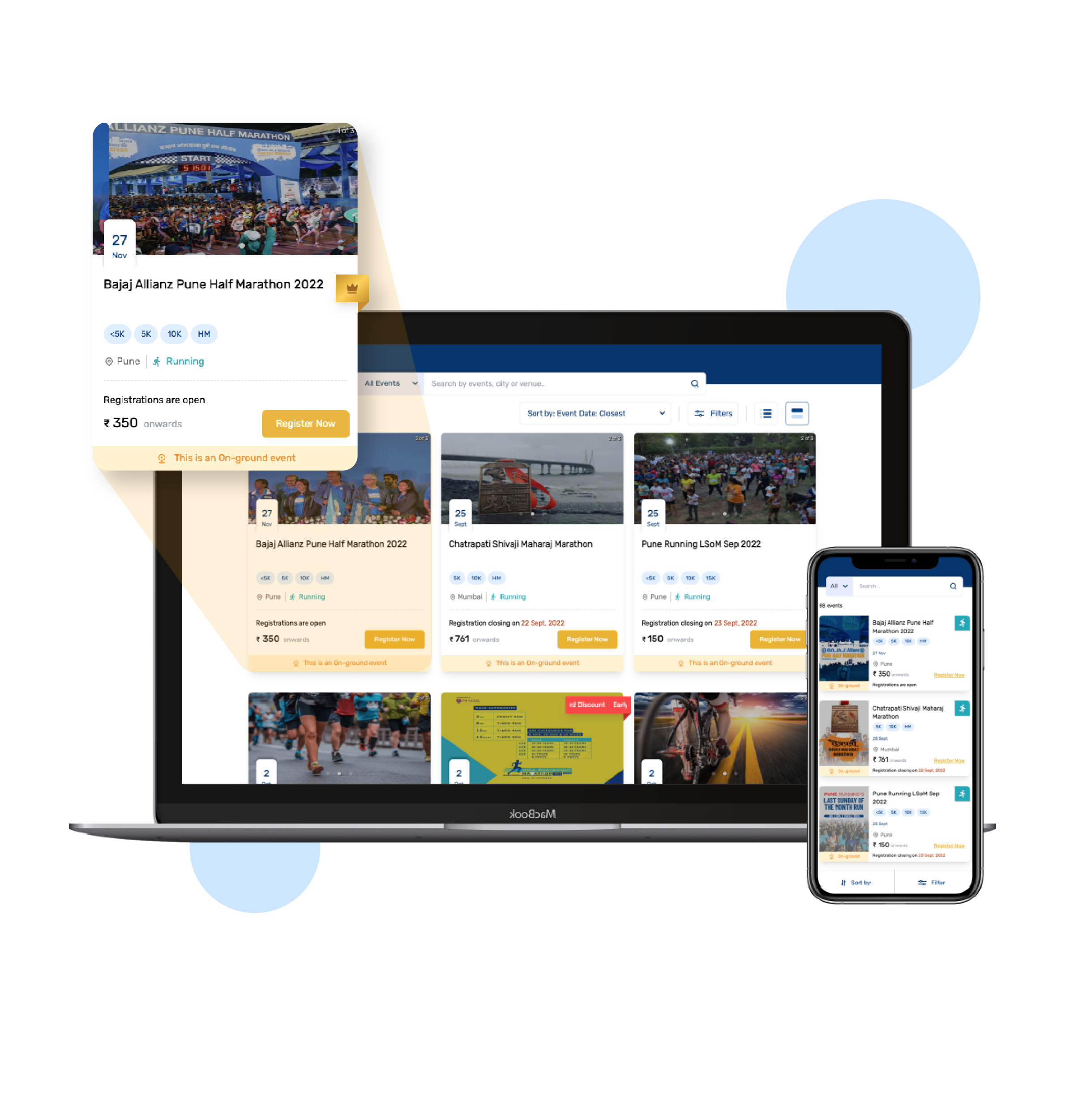 India Running Organiser Dashboard